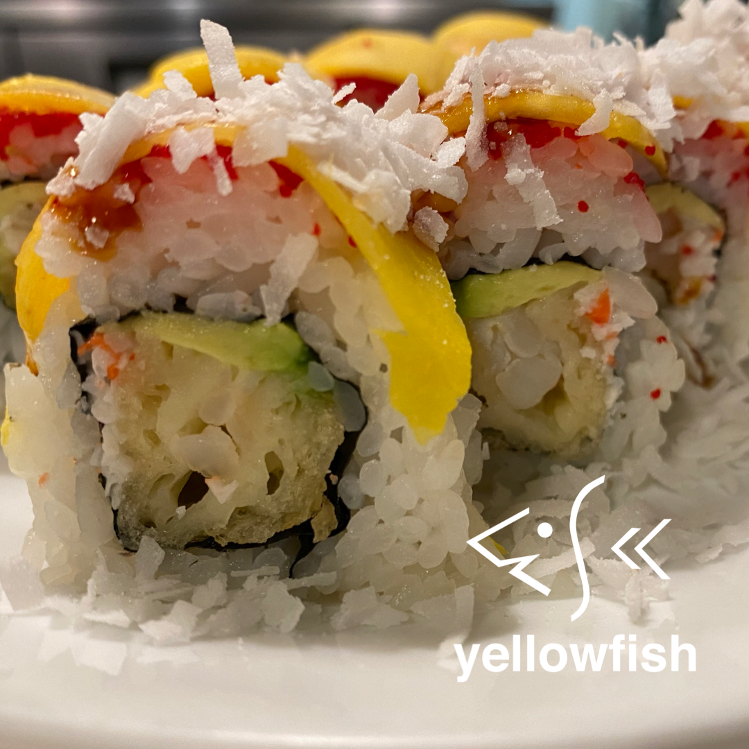 Coconut Roll | yellowfish sushi