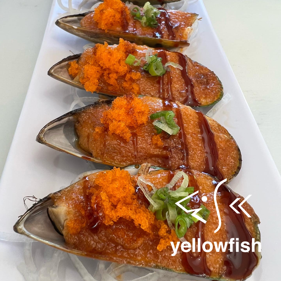 Mussels TNT | yellowfish sushi