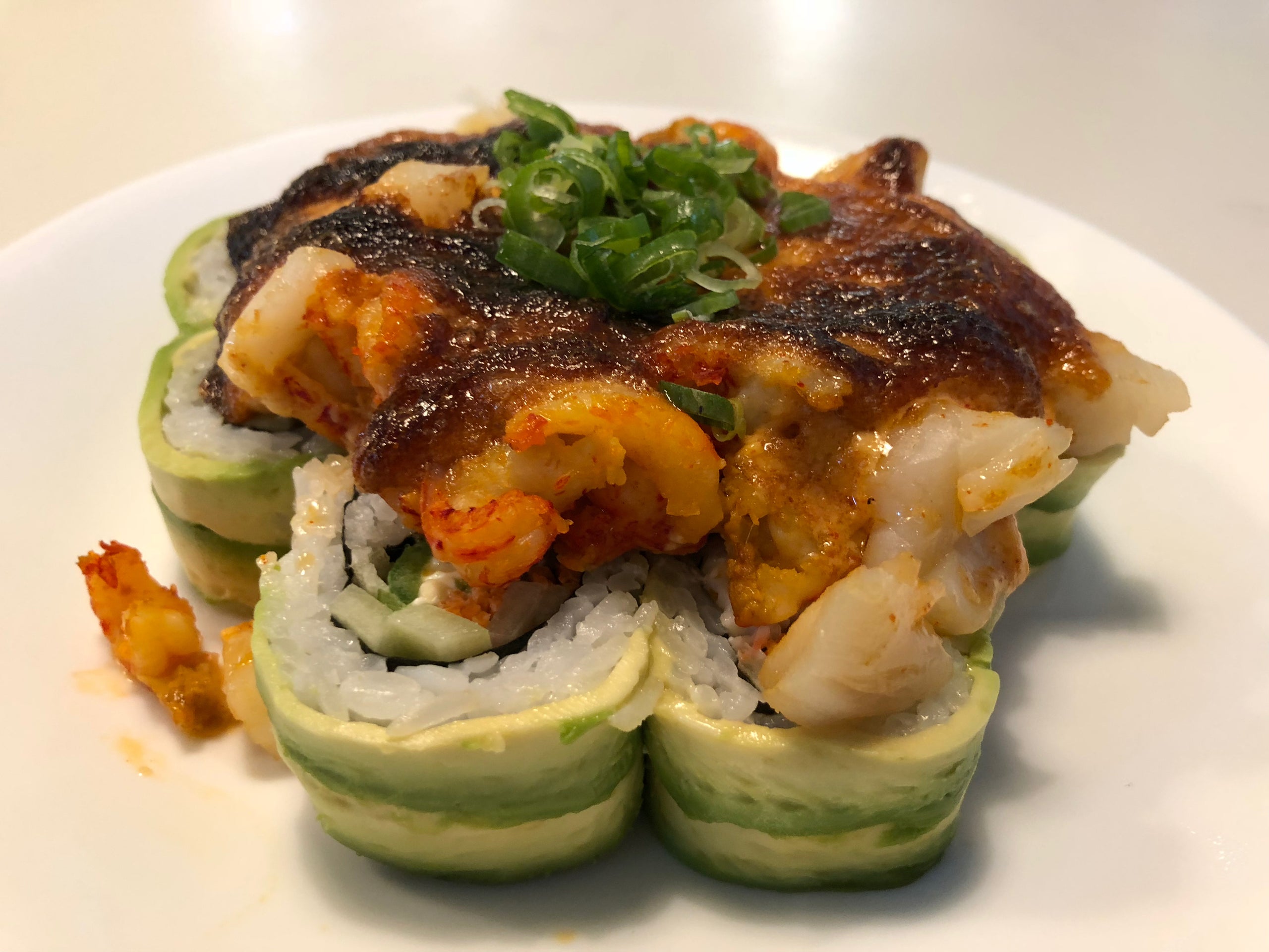 Infierno Roll | yellowfish sushi